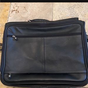 Dell | Bags | Dell Leather Laptop Bag Briefcase | Poshmark